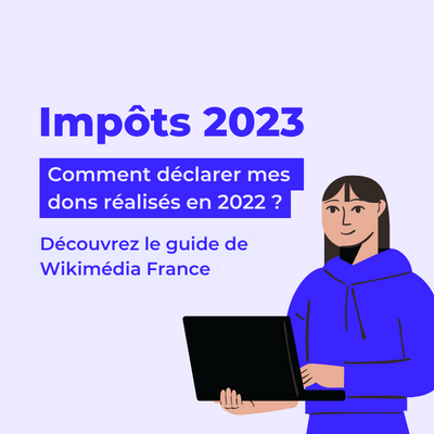 Guide déclaration impôts 2022 (2021) (400 × 400 px) – Wikimédia France